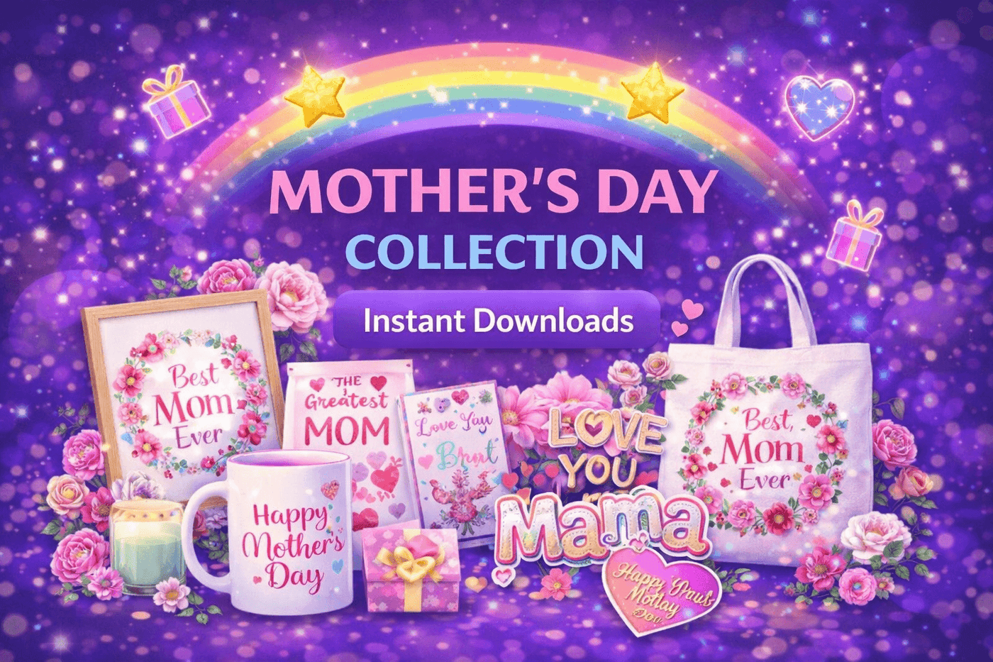 Game Characters PNG Bundle | 200 PNG Party Kit – Crafty Temps