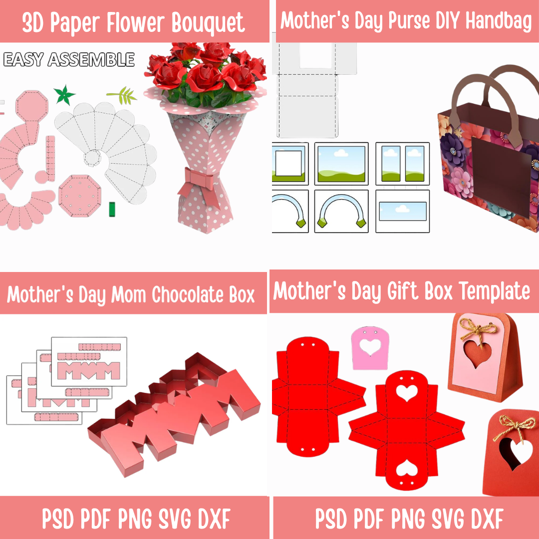 Mothers Day Digital Bundle SVG PNG | Designs – Crafty Temps