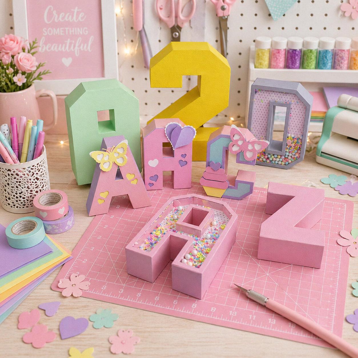 3D Letters SVG Bundle For Cricut Silhouette Cutting Machine – Crafty Temps