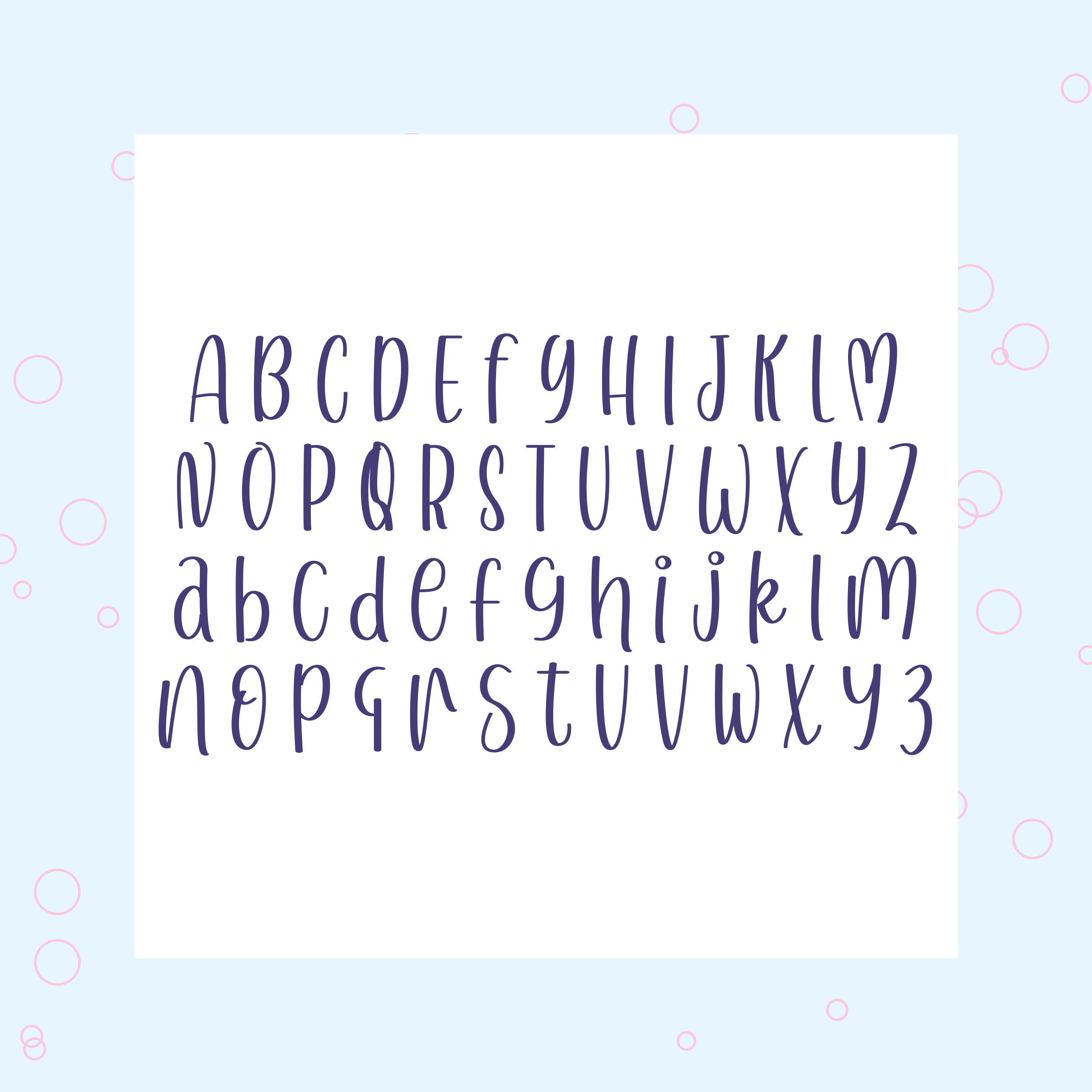 Crazy Cartoon Cute Font | Playful Cricut Font | Kids Cartoon Handwritt ...