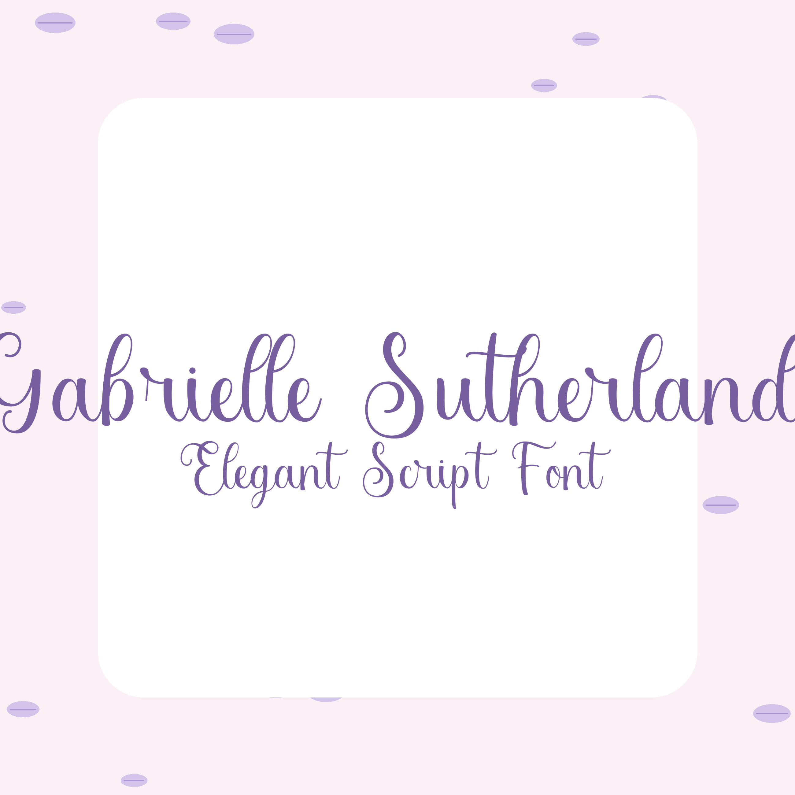 Gabrielle Sutherland Elegant Script Font | Feminine Cricut Font | Luxu – Crafty Temps