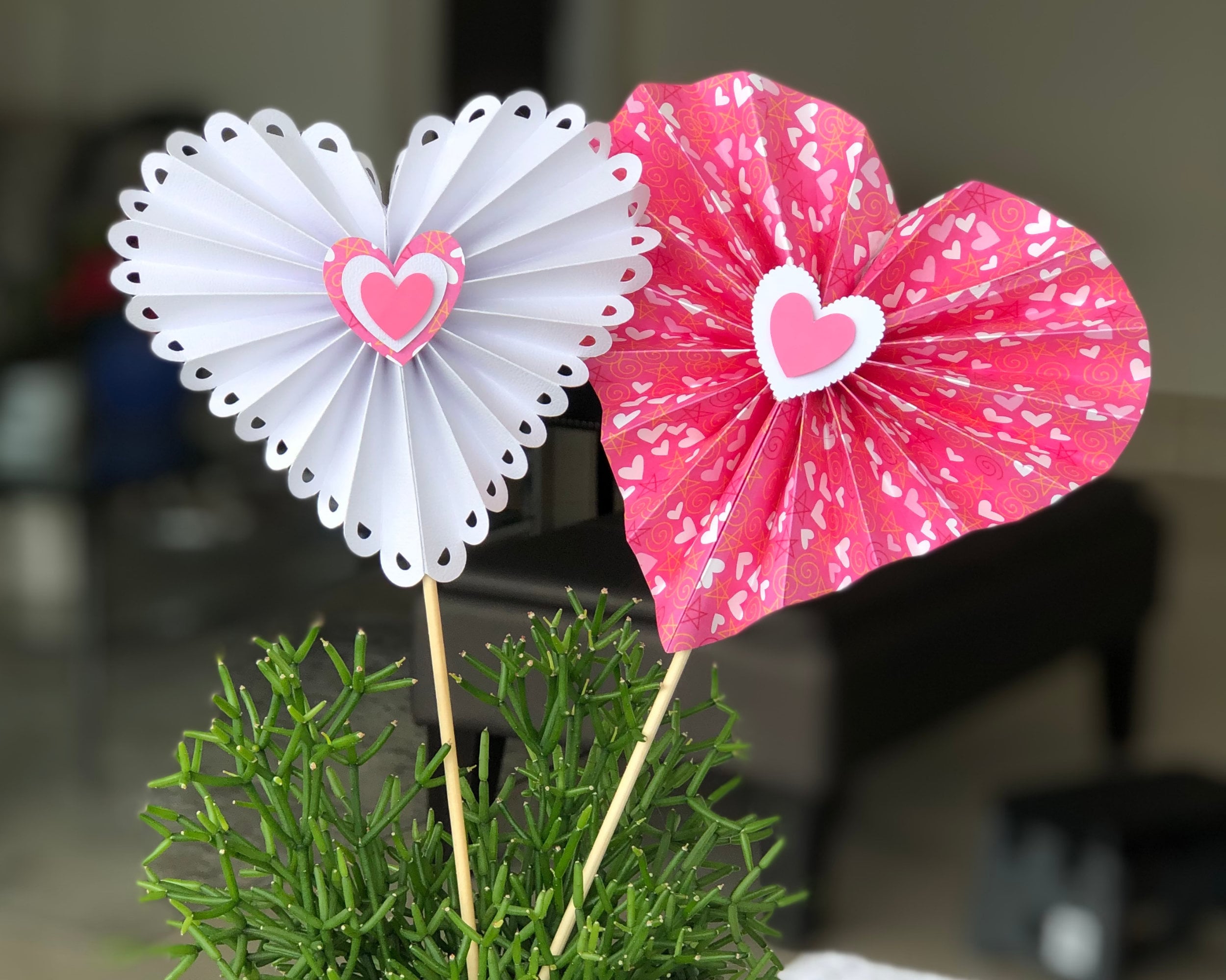 Heart Rosette SVG Cut File — Cricut & Silhouette Compatible Template ...