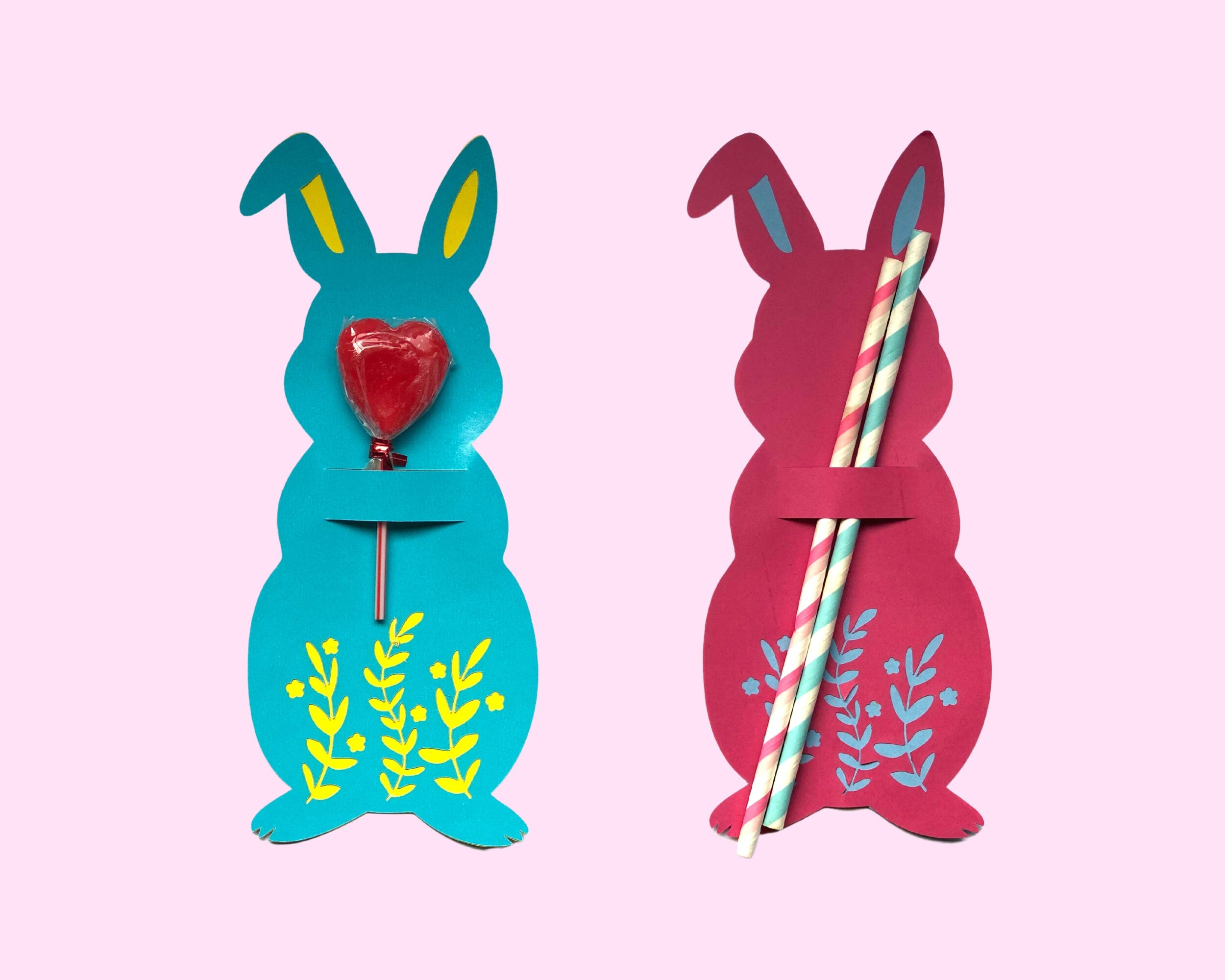 Easter Bunny Candy Holder SVG | Instant Download Cut File for Cricut ...