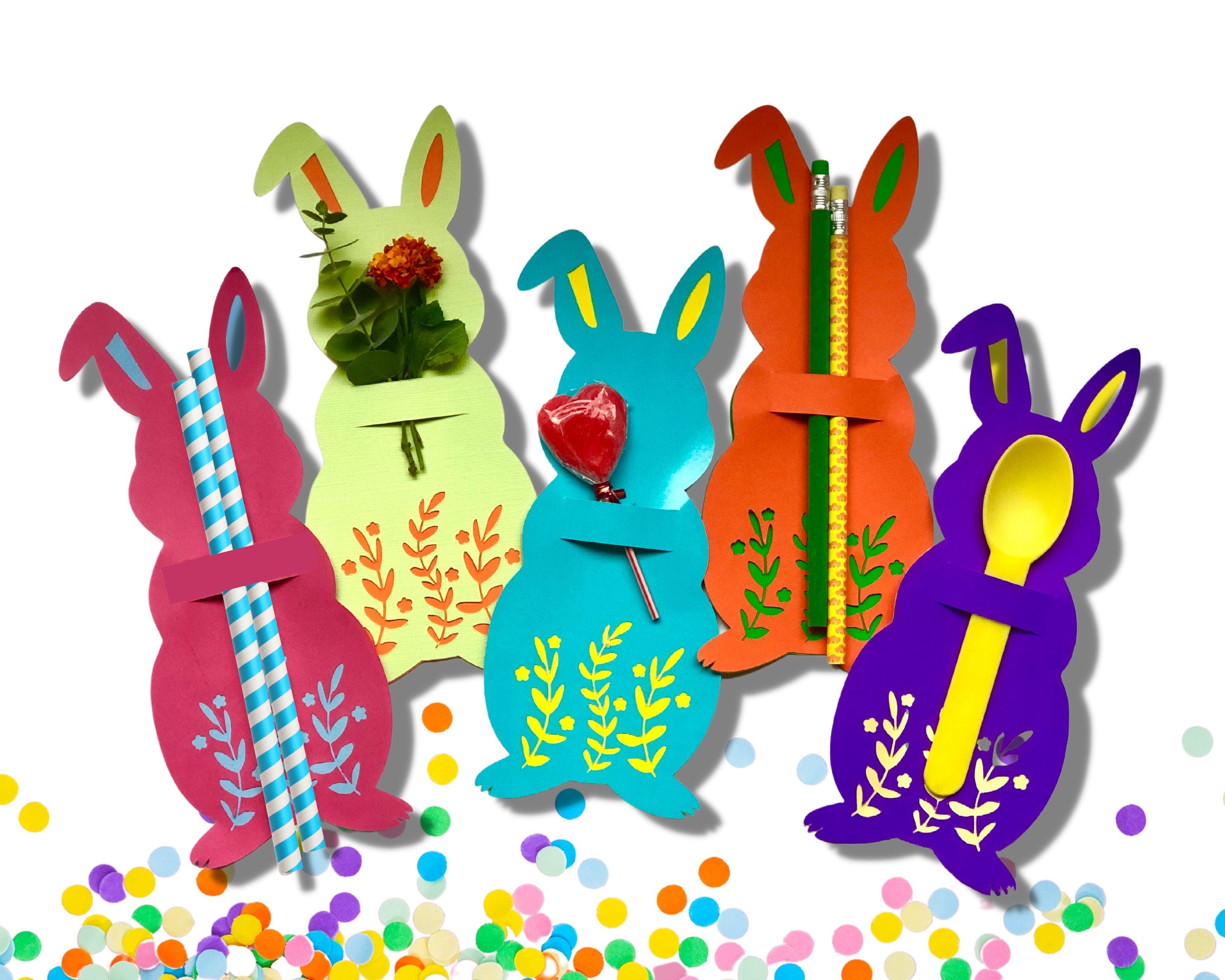 Easter Bunny Candy Holder SVG | Instant Download Cut File for Cricut ...