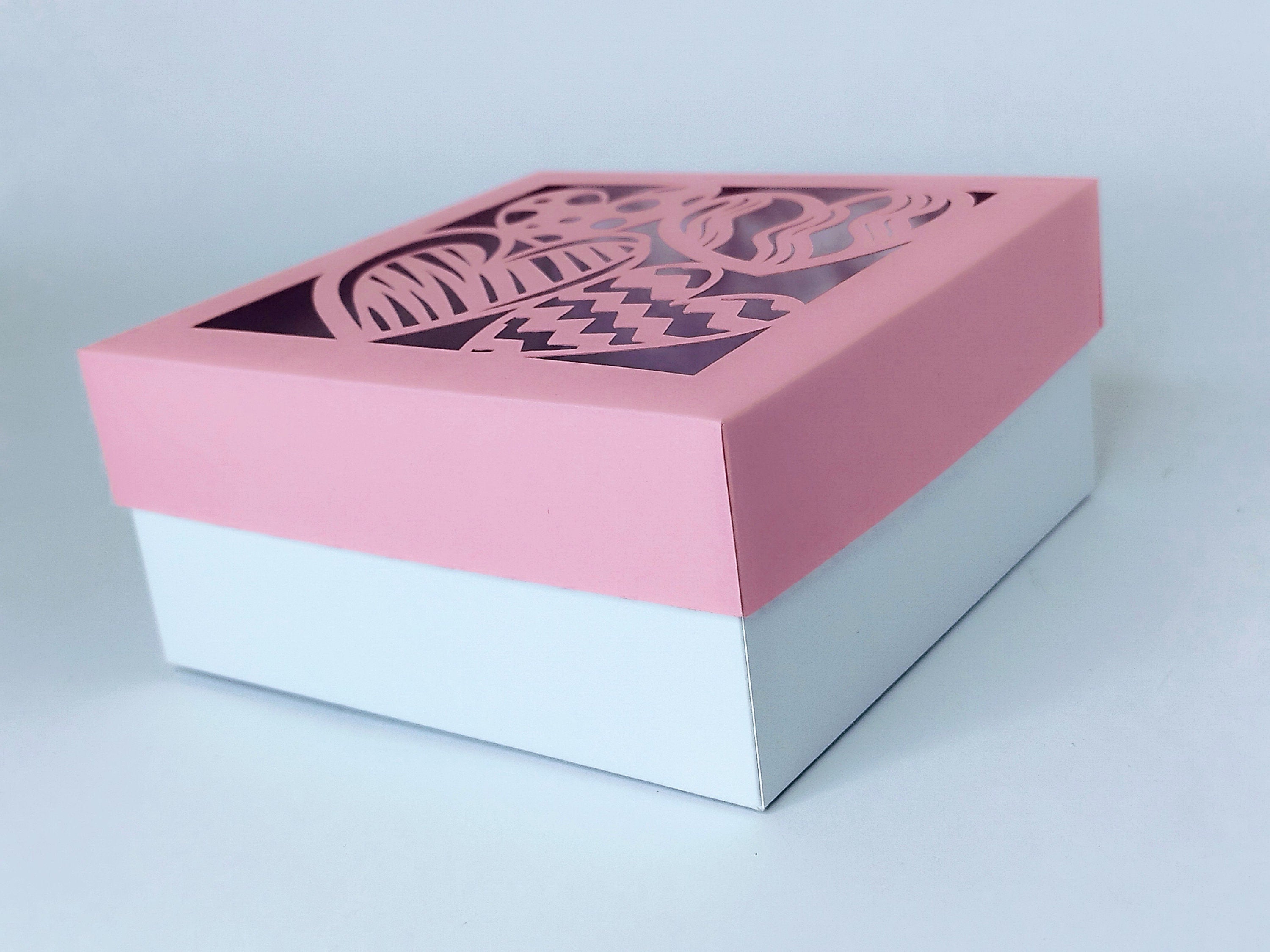 Wedding Favor Box SVG Template — Cricut & Silhouette Compatible ...