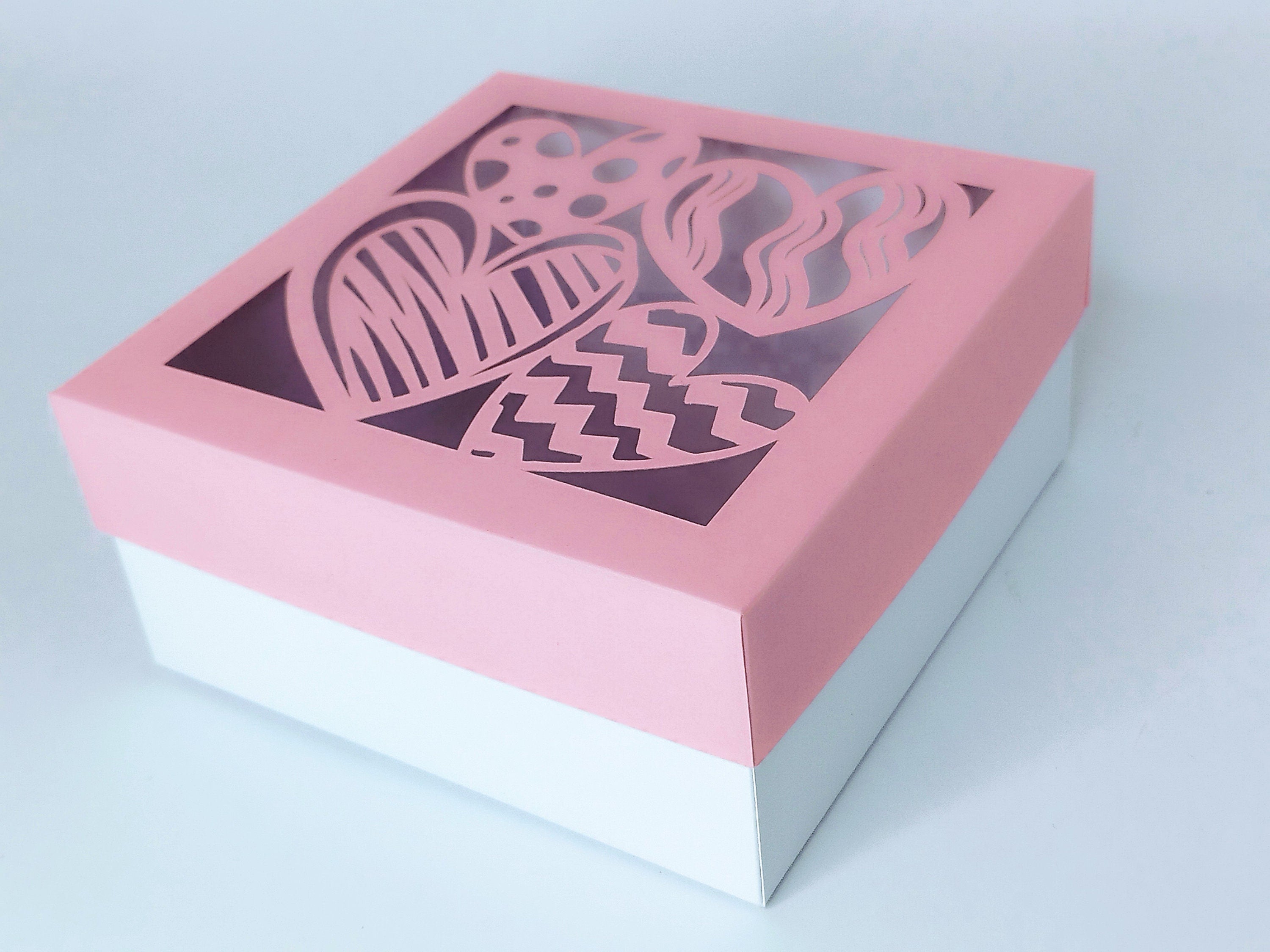 Wedding Favor Box SVG Template — Cricut & Silhouette Compatible ...