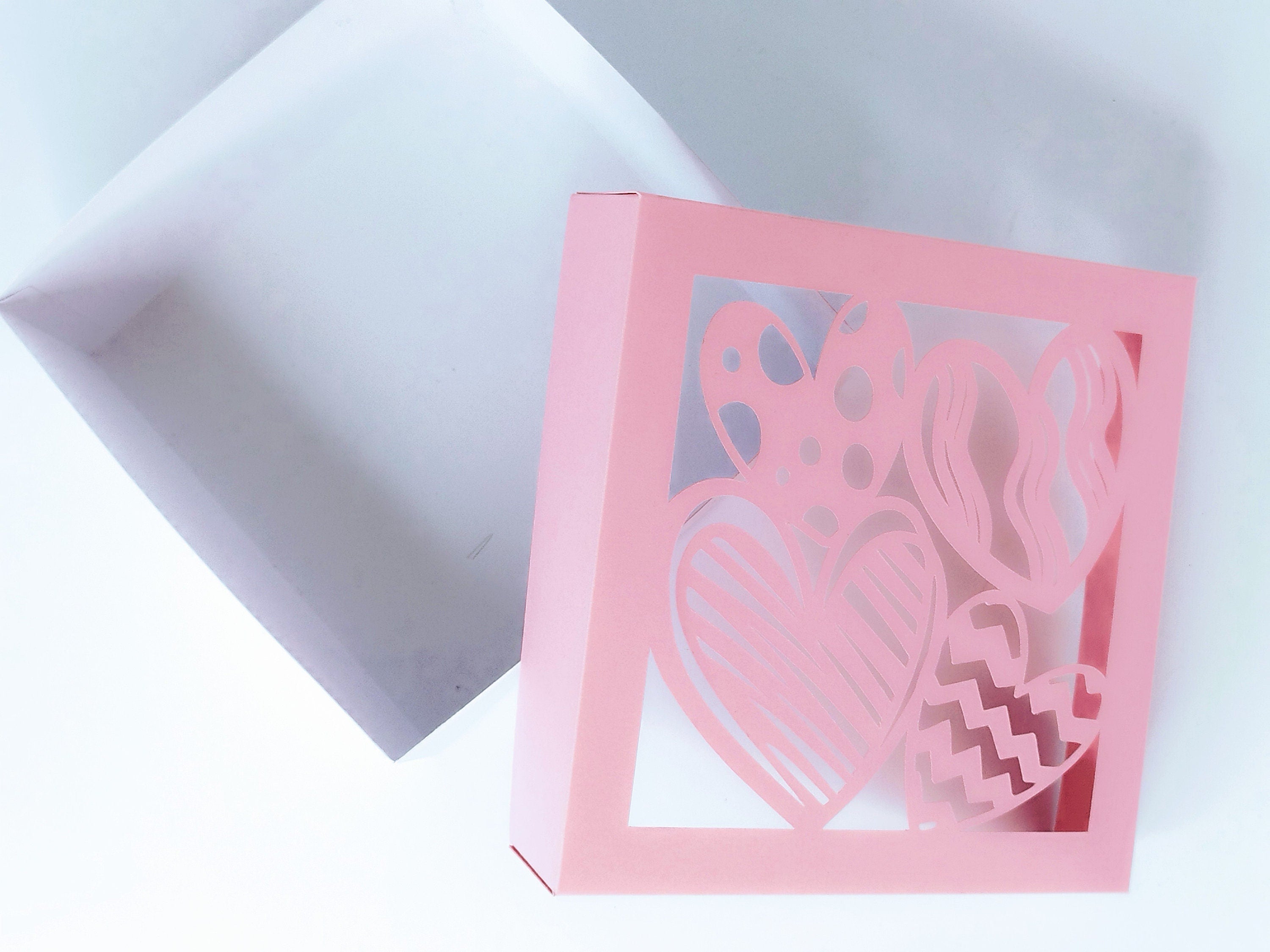 Wedding Favor Box SVG Template — Cricut & Silhouette Compatible ...