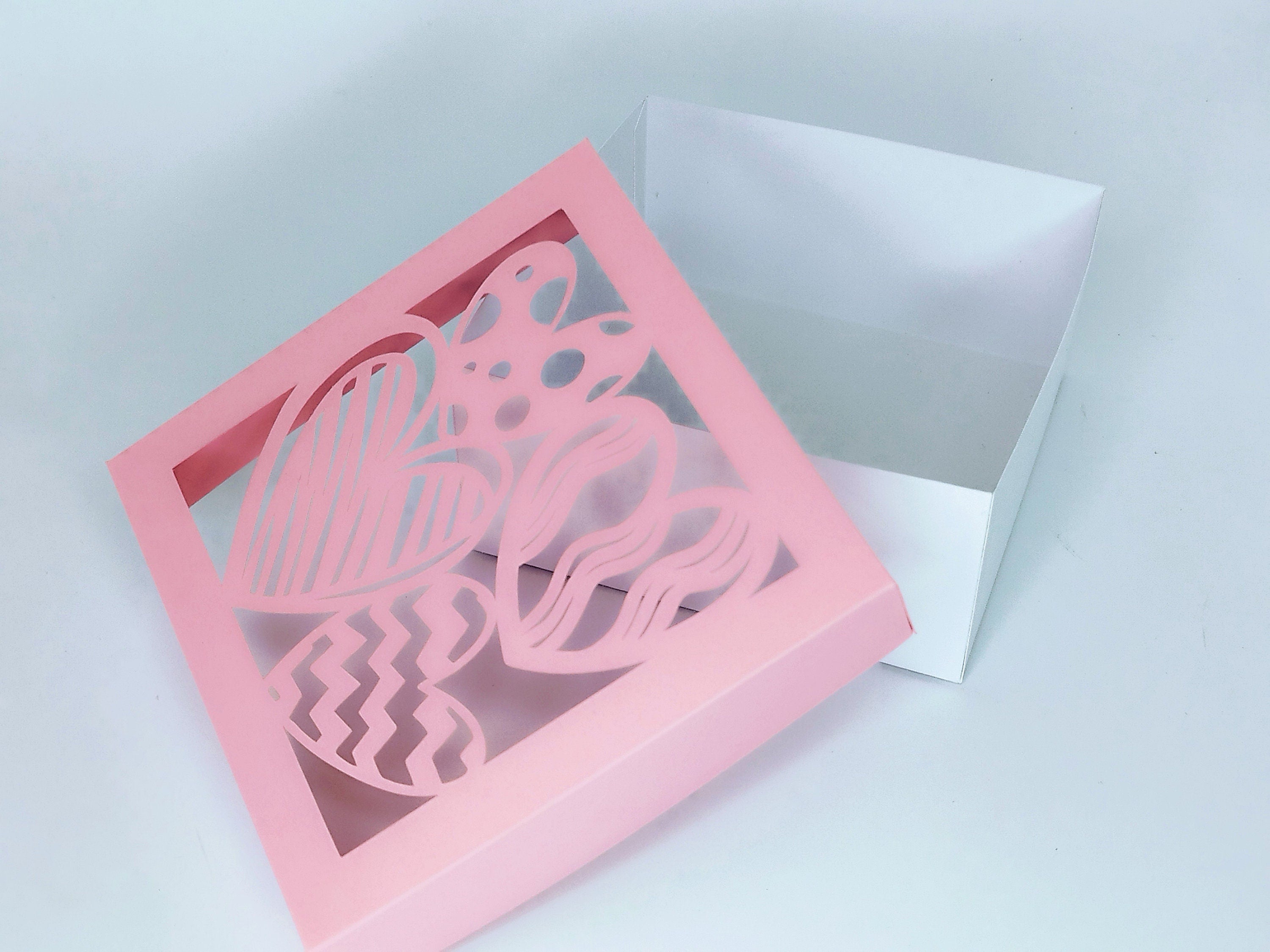 Wedding Favor Box SVG Template — Cricut & Silhouette Compatible ...