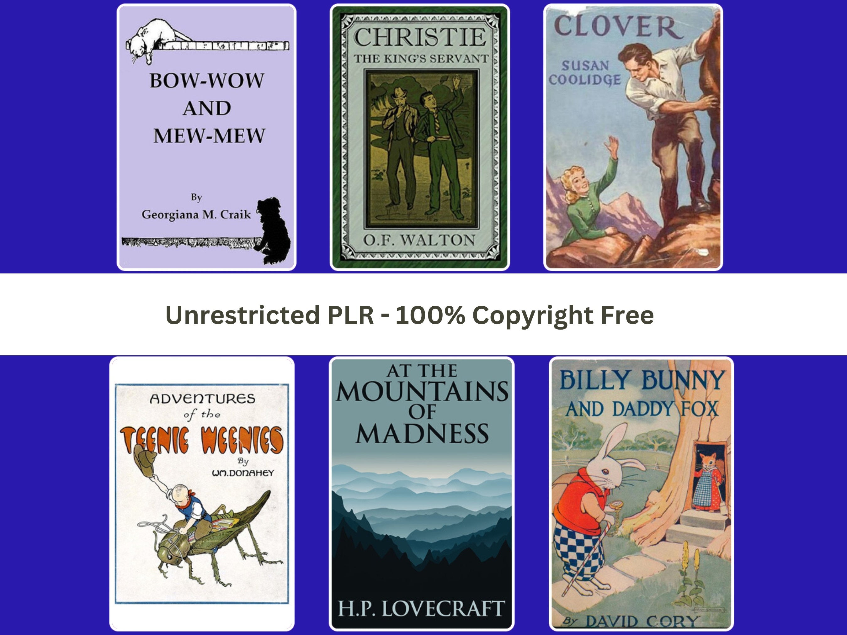 2500 Kids eBooks Bundle — PLR & MRR Editable Word and PDF Pack – Crafty ...