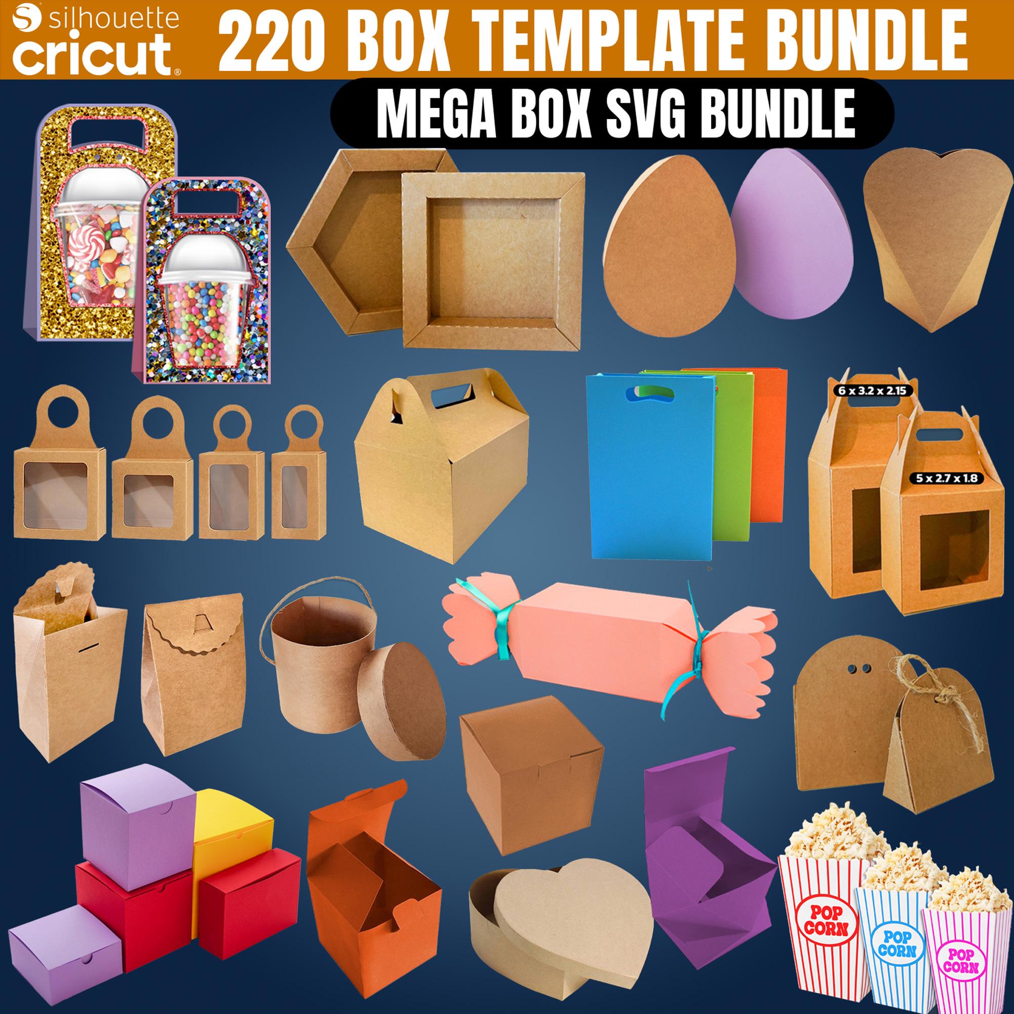220 Box SVG Templates Bundle for Cricut | Instant Download – Crafty Temps