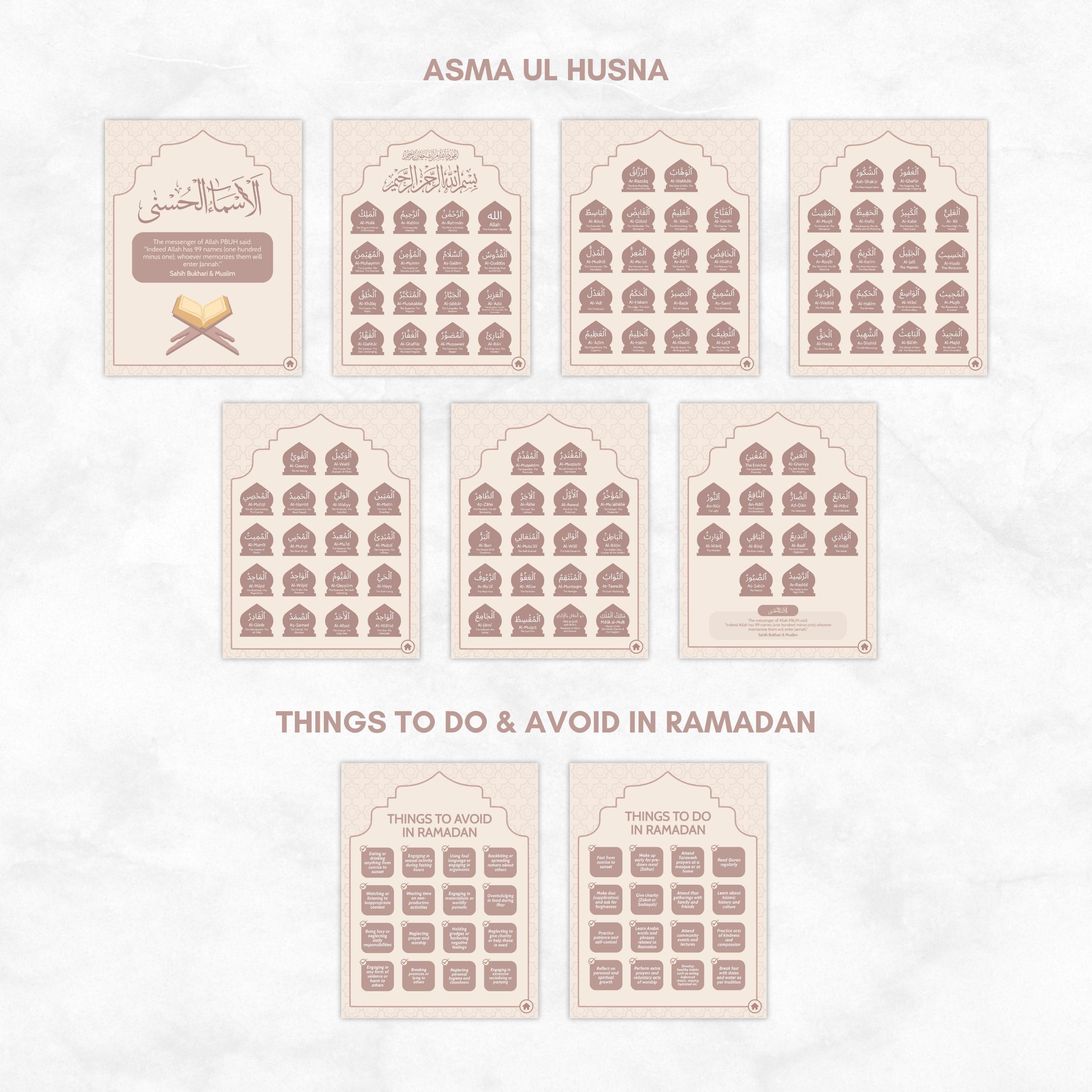 Ramadan Planner 2026 PDF — 30-Day Quran & Habit Tracker – Crafty Temps