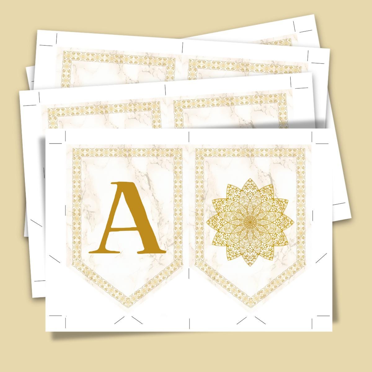 Ramadan Printable Banner — 5x7 Inch Islamic Wall Decor PDF – Crafty Temps