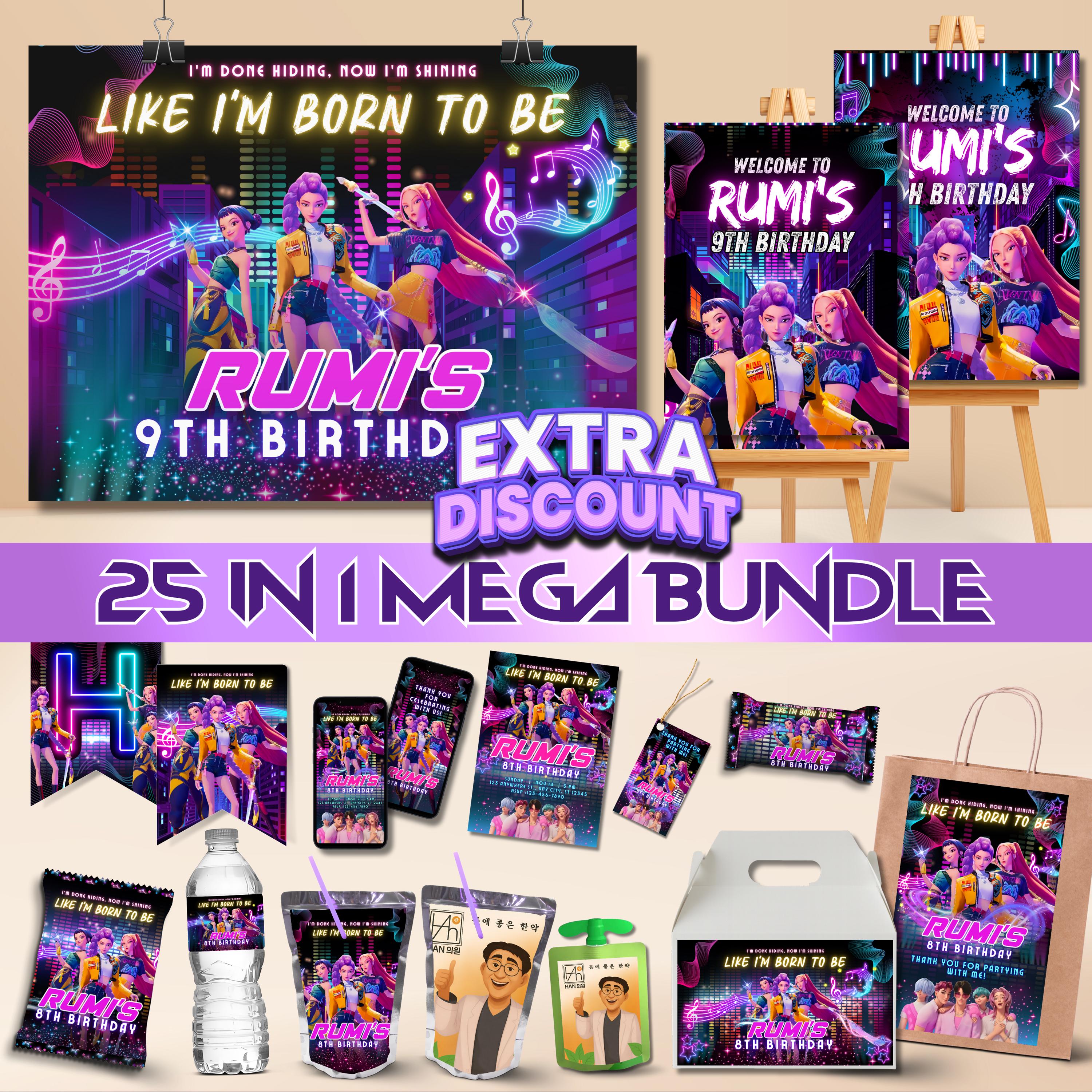 K-pop Demon Hunter Gable Box Labels – Printable Canva Template – Crafty ...