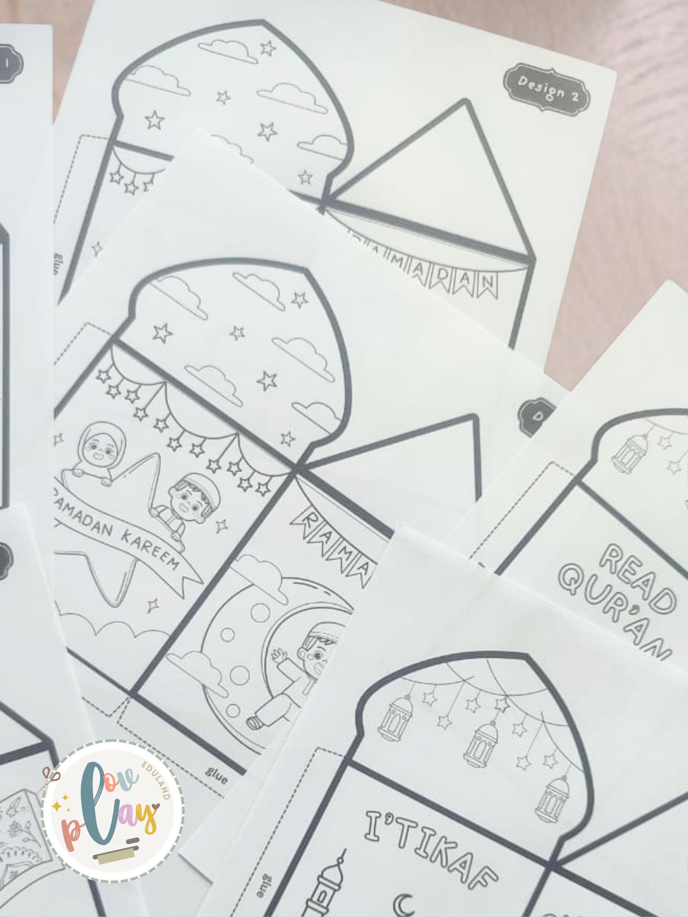 DIY Ramadan Lantern Printable PDF — Kids Craft Activity & Classroom ...